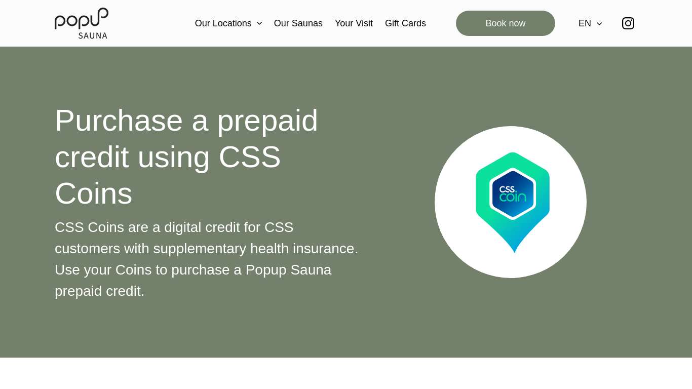 Buy prepaid credit with CSS Coins